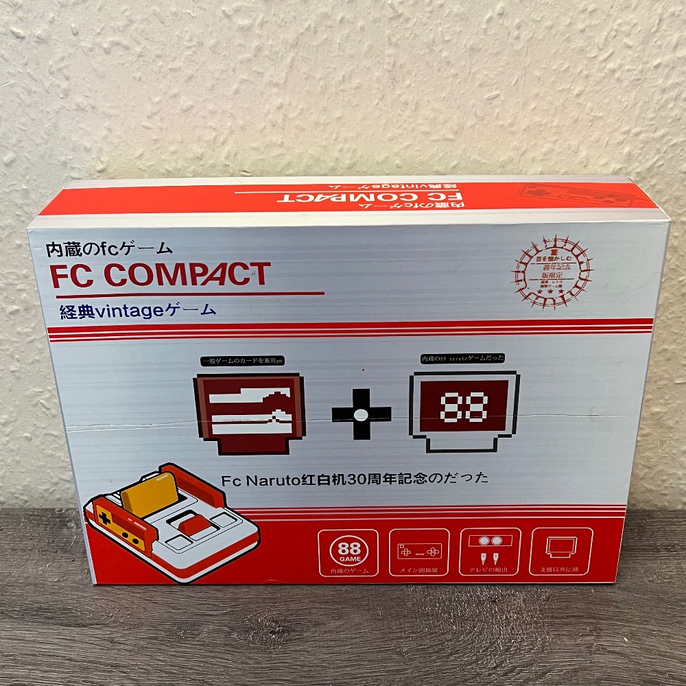 Pre-owned FC COMPACT VINTAGE NARUTO CONSOLE - Own4Less